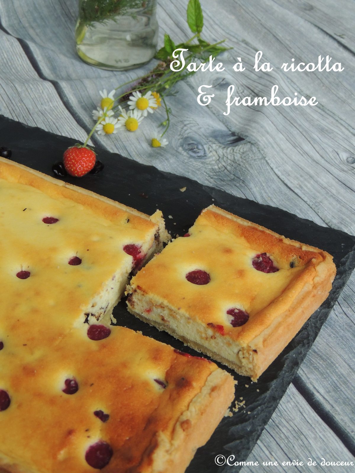 Tarte à la ricotta & aux fruits rouges – Ricotta & red berries tart ...