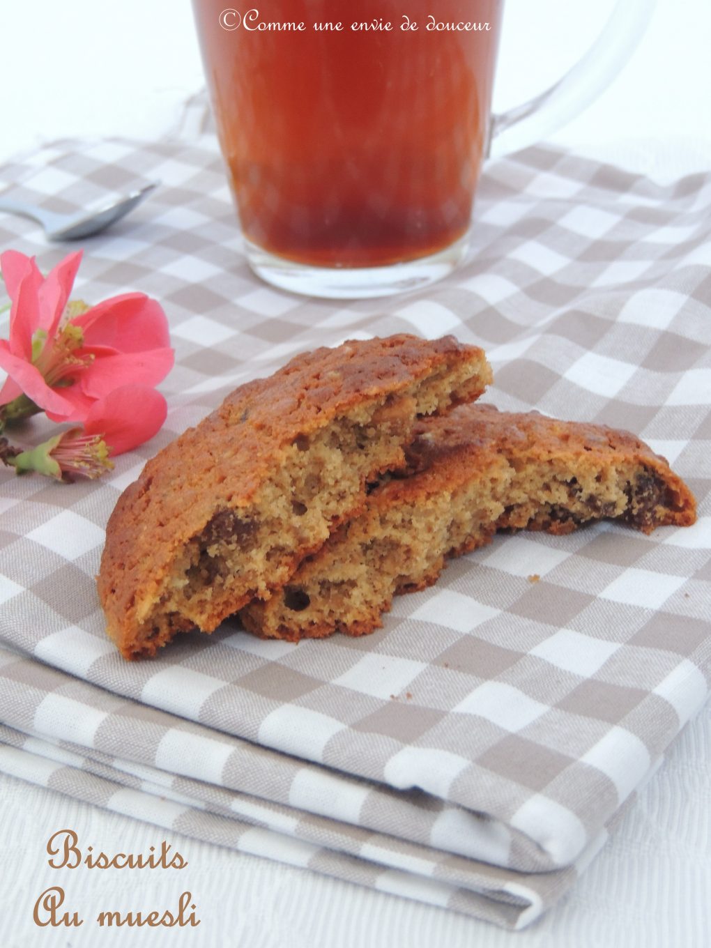 Biscuits au muesli – Muesli biscuits – Comme une envie de douceur