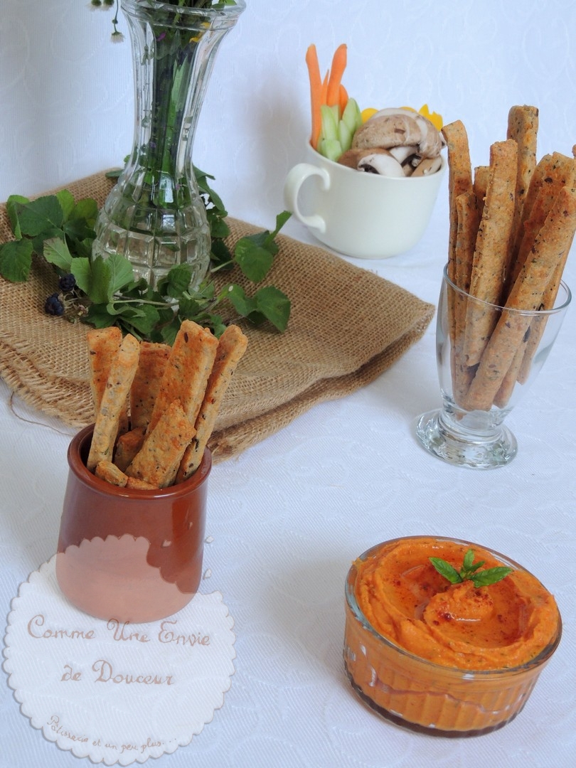 Crackers au fromage – Cheese crackers’ – Comme une envie de douceur