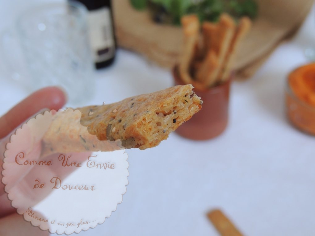 Crackers au fromage – Cheese crackers’ – Comme une envie de douceur